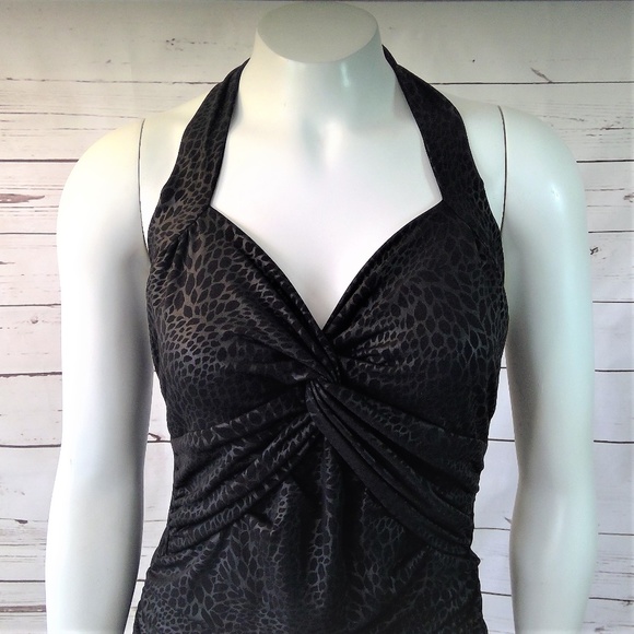 bebe | Dresses | Bebe Halter Cocktail Dress | Poshmark